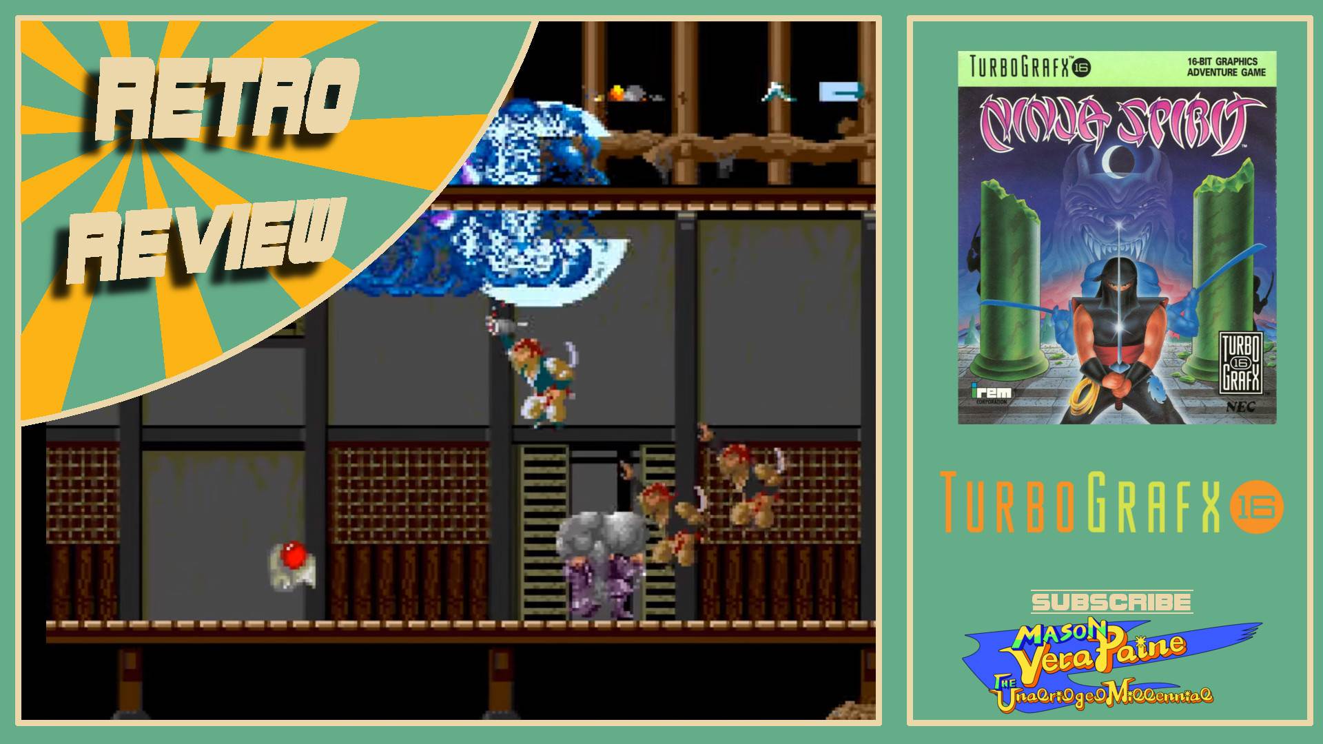 Classic Video game Review: Ninja Spirit | Mason Vera Paine