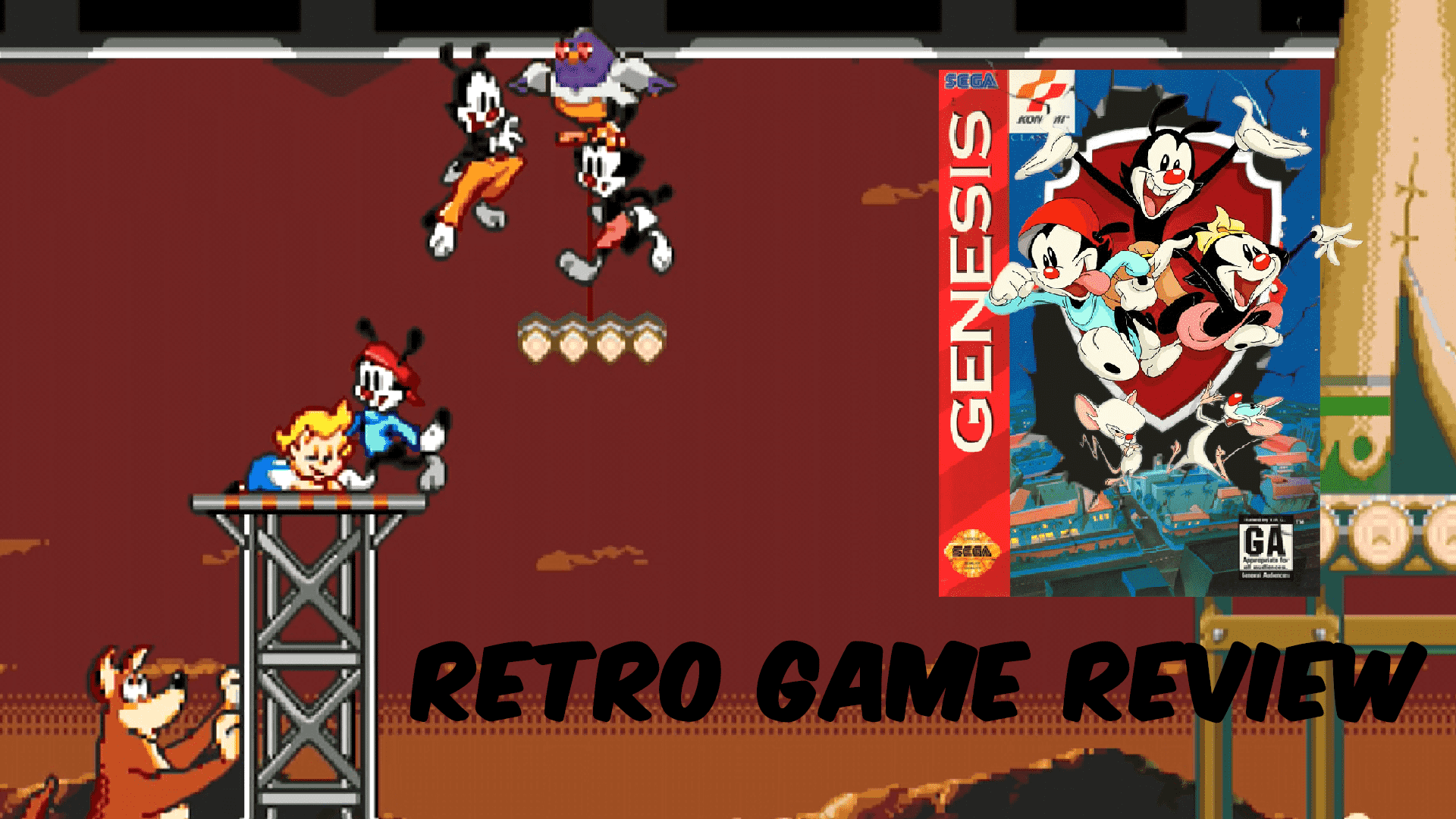 [Classic Video Game Review] Animaniacs (Genesis) - Mason Vera Paine